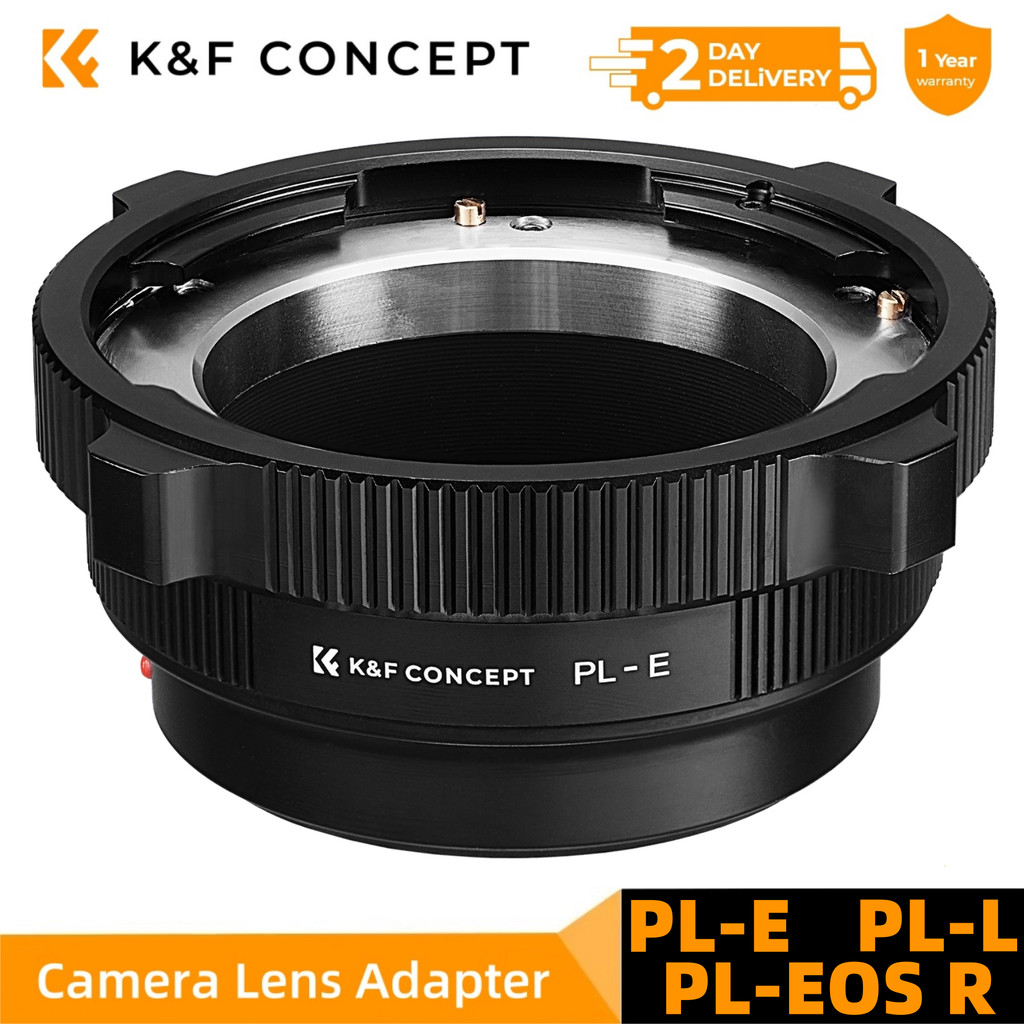 Jual K&F Concept PL-E PL-L PL-EOS R Camera Lens Mount Adapter for PL ...