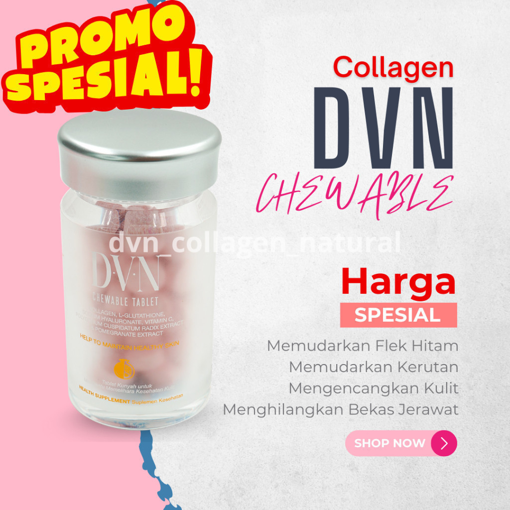 Jual Dvn Collagen Kemasan Terbaru Produk Dijamin 100% Original | Dvine ...