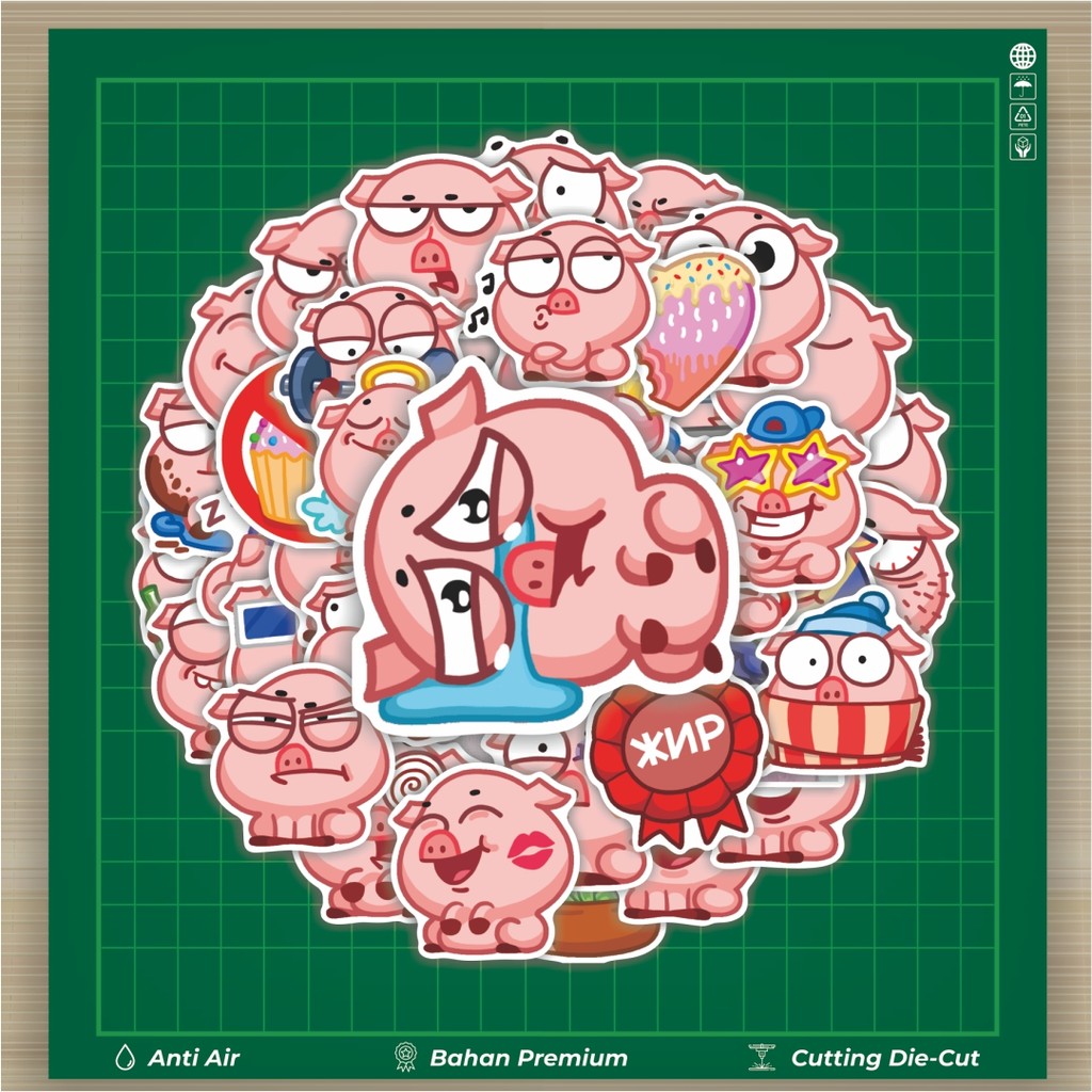 Jual HOT 50 PCS Stiker VK WINKY Stiker Fashion Cars Decal Dingin Kartu ...