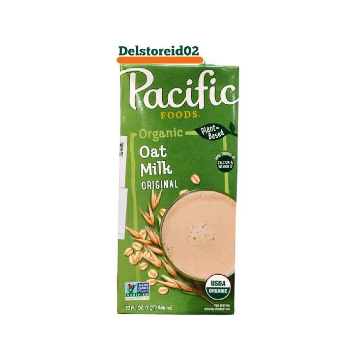 Jual Pacific foods organic oat milk original 946ml | Shopee Indonesia
