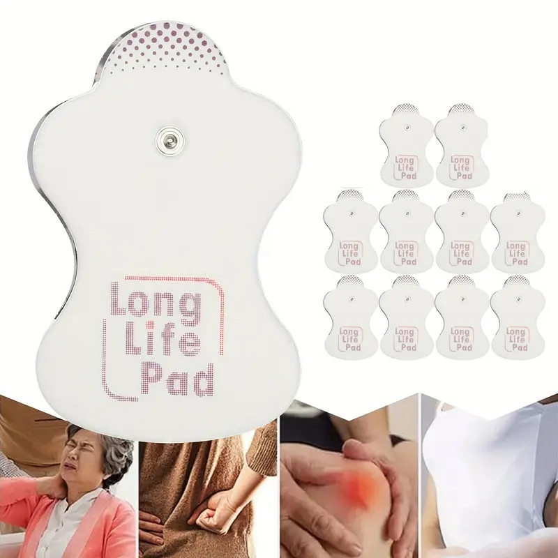 Jual 10pcs TENS Electrode Adhesive Gel Pads for Body Acupuncture ...