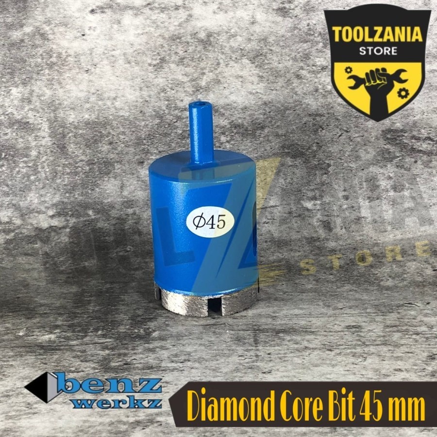 Jual Diamond core bits 45 mm mata bor granit diamond core bit 45mm benz ...