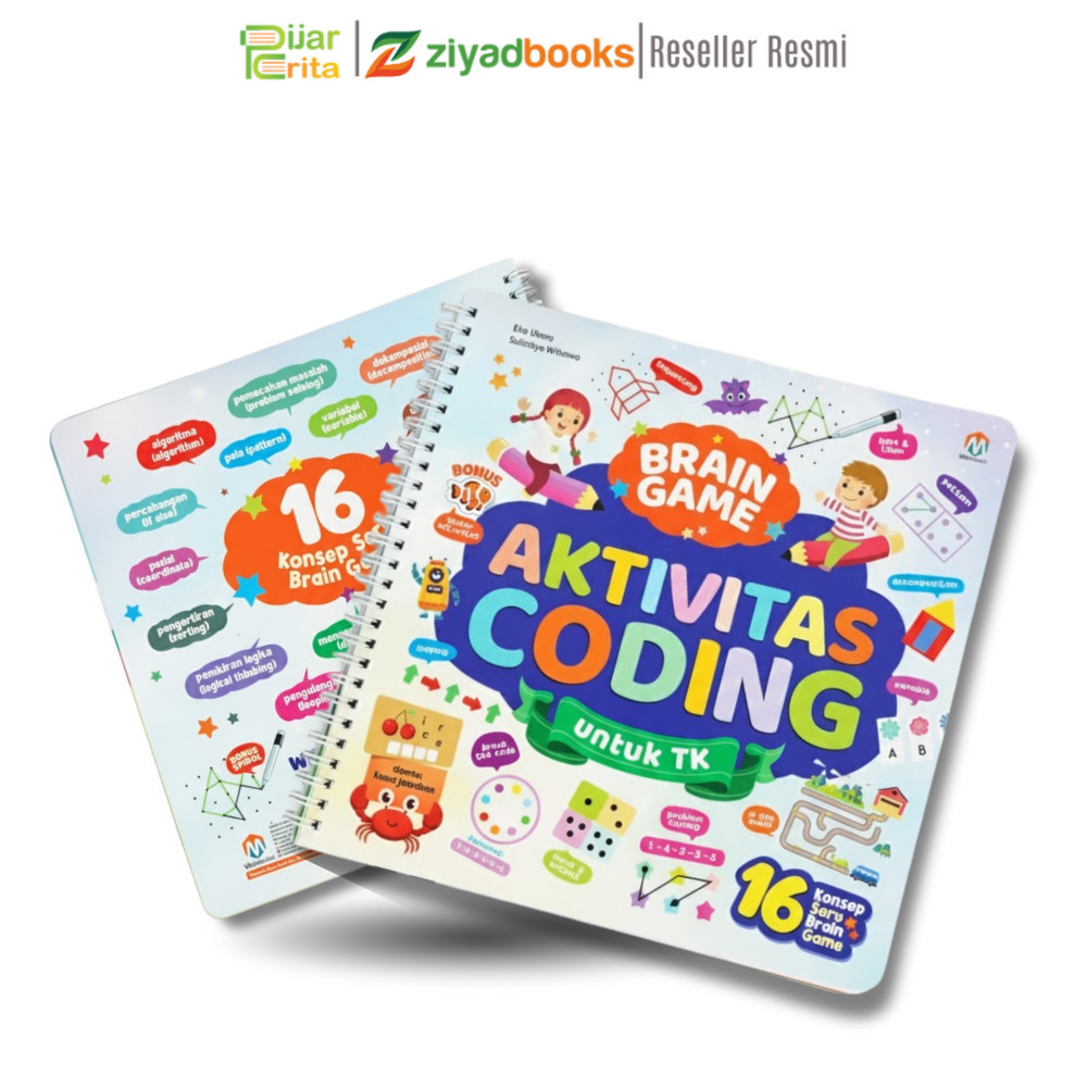 Jual Buku Brain Game Gym Aktivitas Coding For Kids Activity Busy Book ...