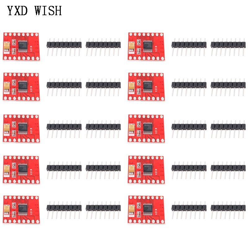 Jual 10PCS DRV8833 Dual Motor Driver 1A TB6612FNG forArduino ...