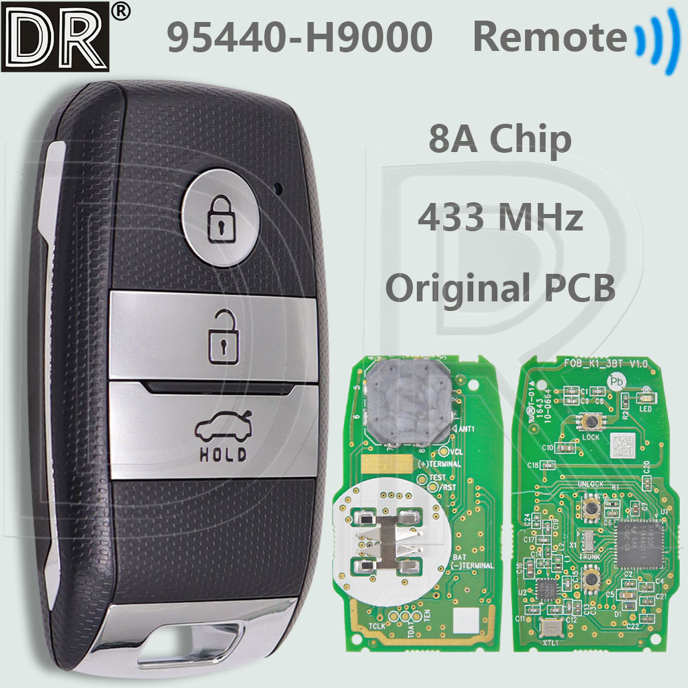 Jual DR Orginal PCB 95440-H9000 8A Chip 433MHz Proximity Smart Car ...