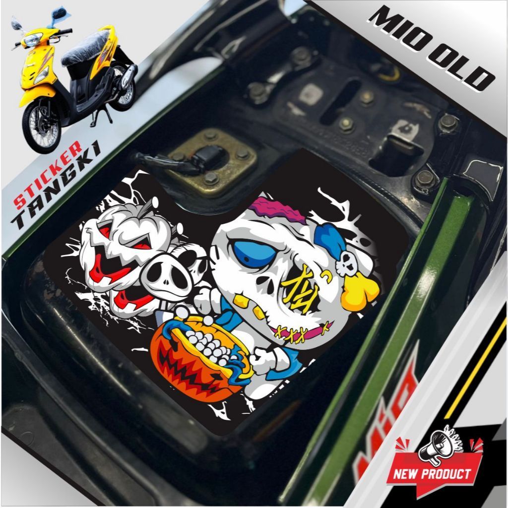 Jual VARIASI / STIKER DECAL TANGKI MIO SPORTY VARIASI STICKER / STICKER ...
