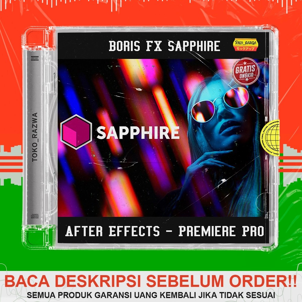 Jual After Effects - Premiere Pro Plugin - Boris FX Sapphire 2021 - 2022 - 2023 - 2025 - 280525 ...