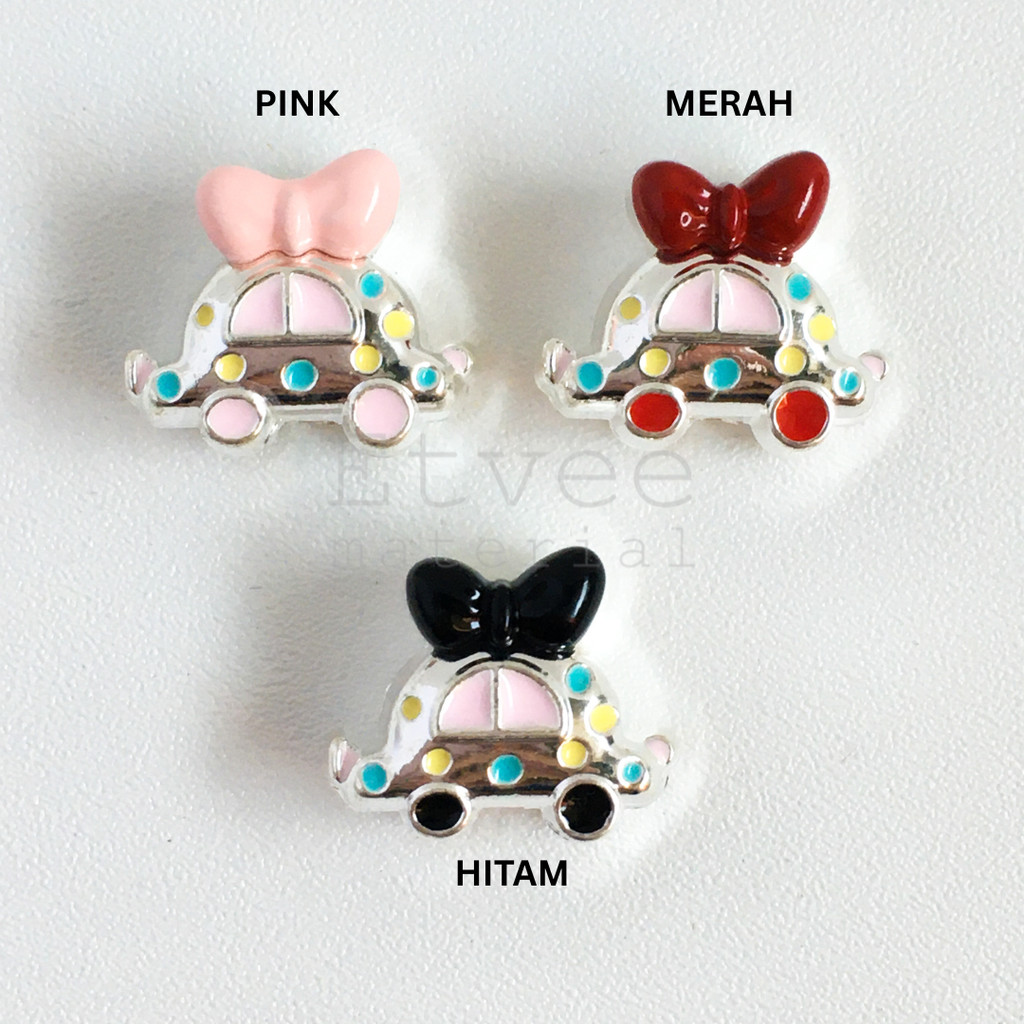 Jual Manik mote besi alloy bead mobil pita ribbon Car | Shopee Indonesia
