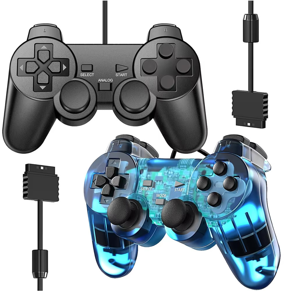 Jual Wired Controller For Sony PS2 Gamepad For Mando PS2/PS1 Joystick ...