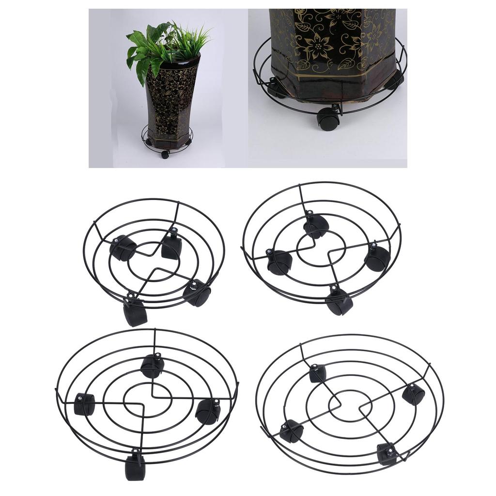 Jual Plant Trolley on Wheels Heavy Duty Plant Stand with Wheels for ...