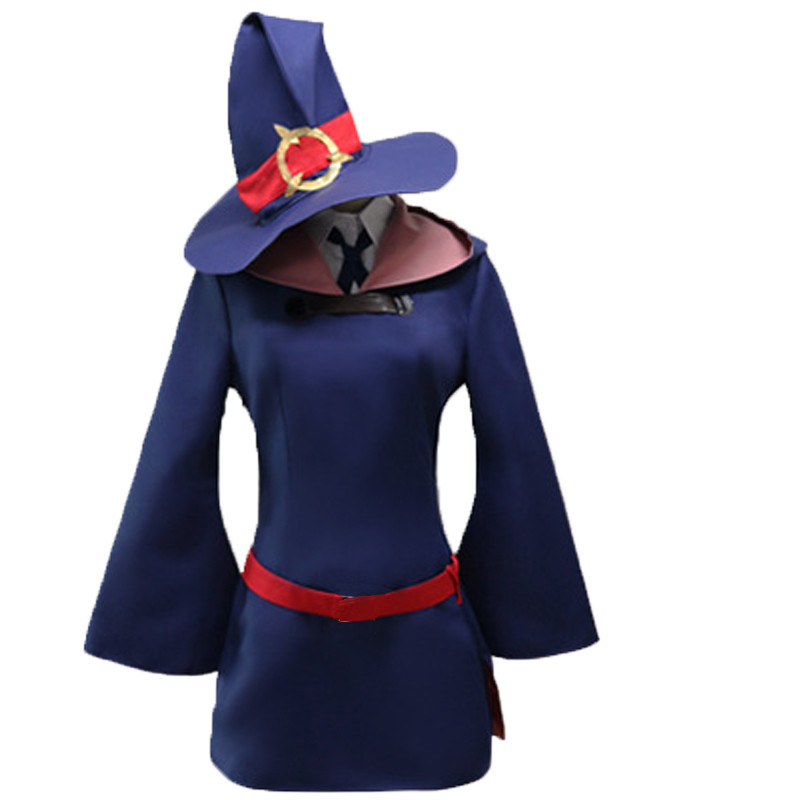 Jual Anime Womens Costume Atsuko Akko Kagari cosplay Little Witch ...
