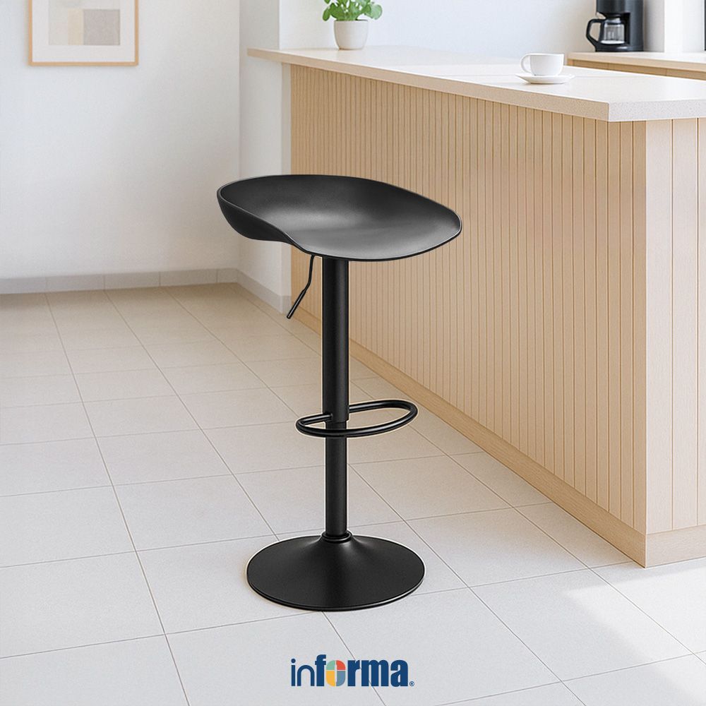 Jual Informa Howell Bangku Bar - Hitam Bar Stool Kursi Kafe Bartending ...