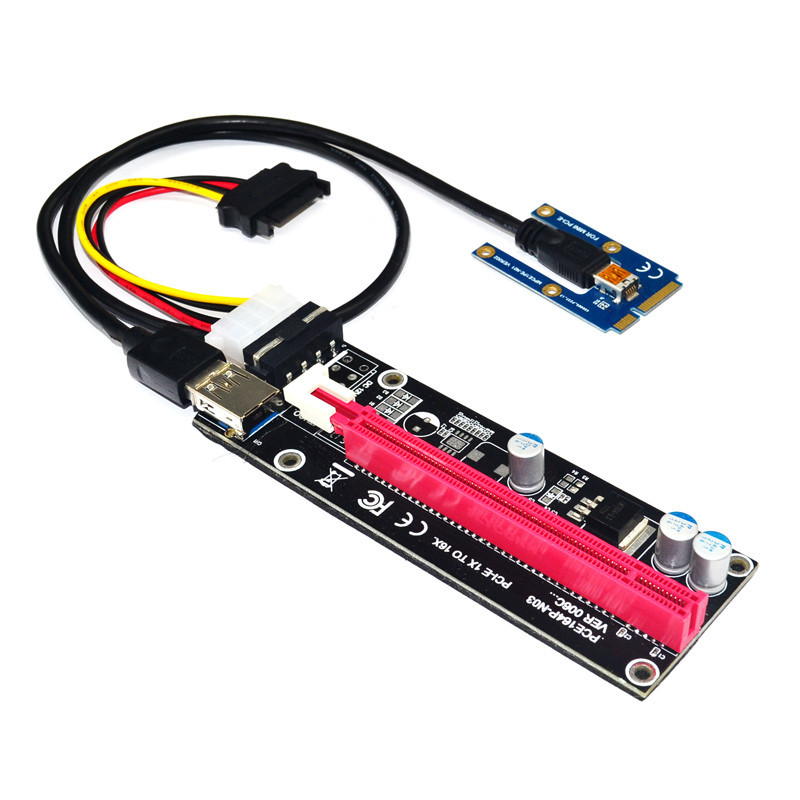 Jual Mini PCIe to PCI express 16X Riser for Laptop External Graphics ...