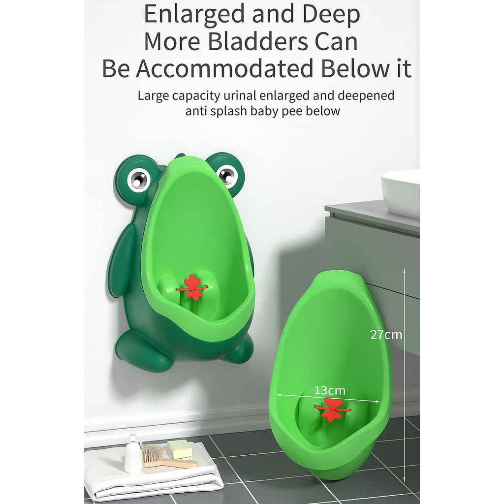 Jual Children's urinal wall-mounted boy urinal bucket baby urinal ...