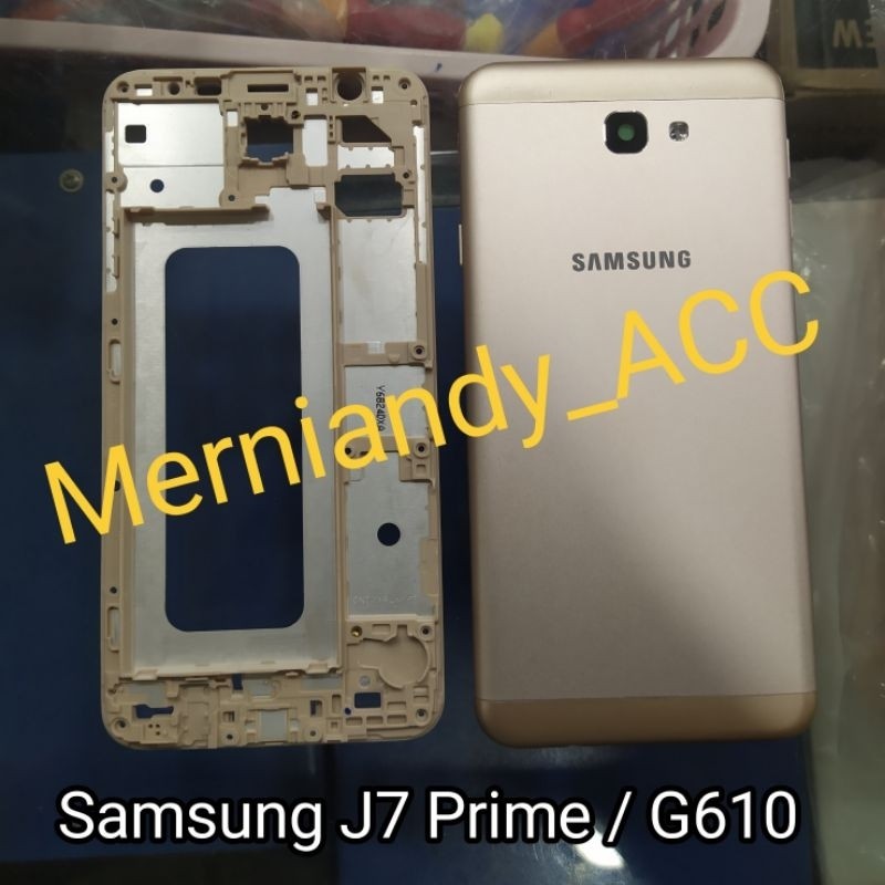 Jual Samsung J7 Prime G610 Cessing hausing fullset frame lcd Backdor ...