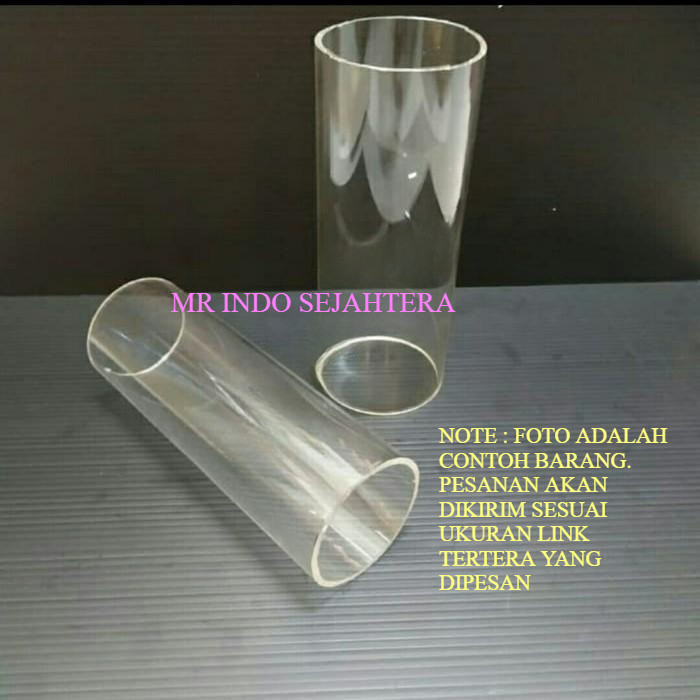 Jual Pipa Akrilik Bening OD 90 mm x ID 84 mm x 100 cm | Shopee Indonesia
