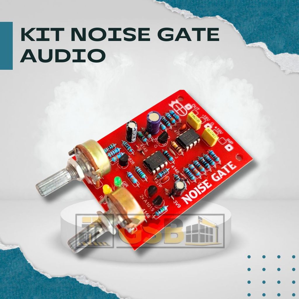 Jual Kit Noise Gate Audio 2 Potensio Threshold Release 15V DC Untuk ...