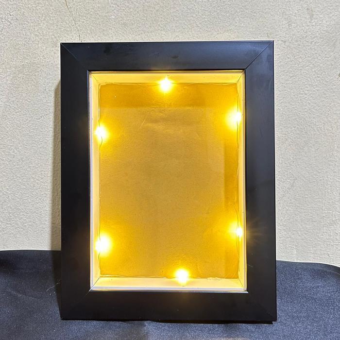 Jual Bingkai + LED Mahar 13x18cm (5R) BINGKAI BUNGA KERING / Fresh ...