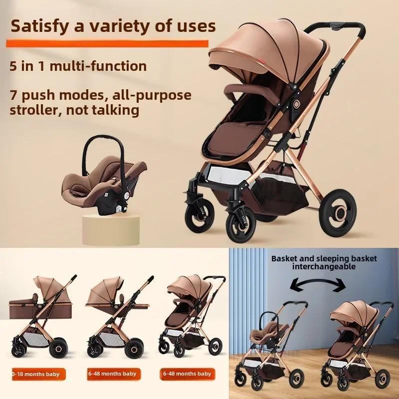 Jual Baby Stroller Basket Multi-functional Can Sit and Lie Down ...