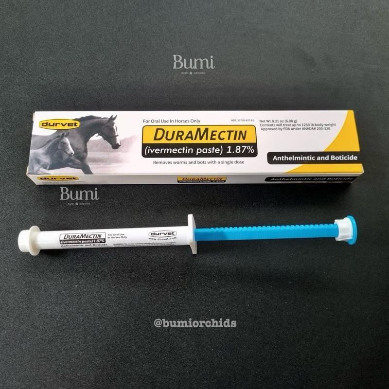 Jual DuraMectin Horse Ivermectin Tube Paste 1.87% Rasa Apel Horse ...