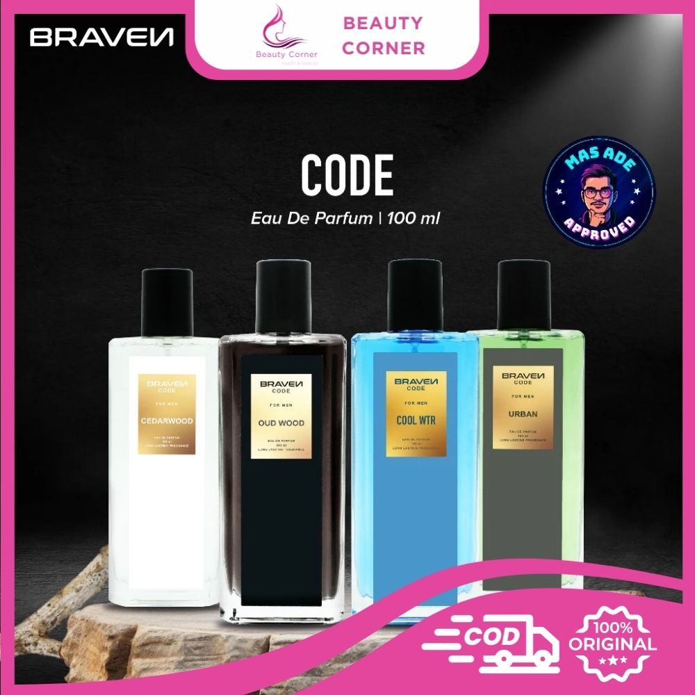 Jual Braven Code Eau De Parfum For Men - 100ml | Shopee Indonesia