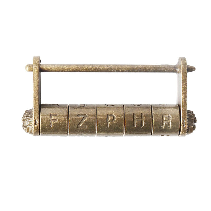 Jual Davinci Code Cryptex Password Lock IQ Brain Puzzle Romantic Funny ...