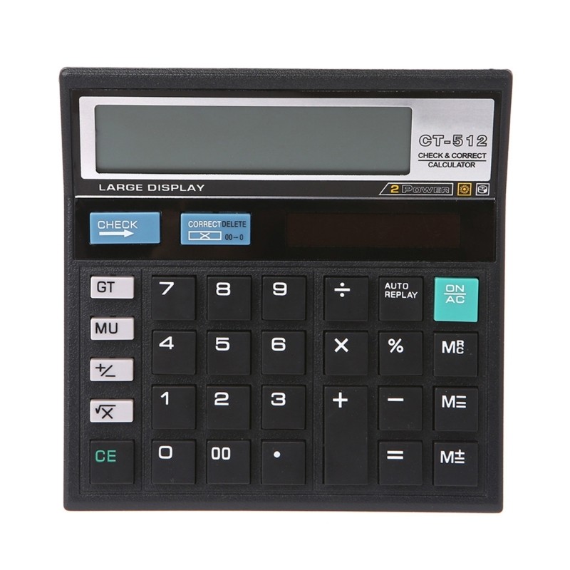 Jual DN59 12git Desk Calculator Business Students Accounting Tool ...