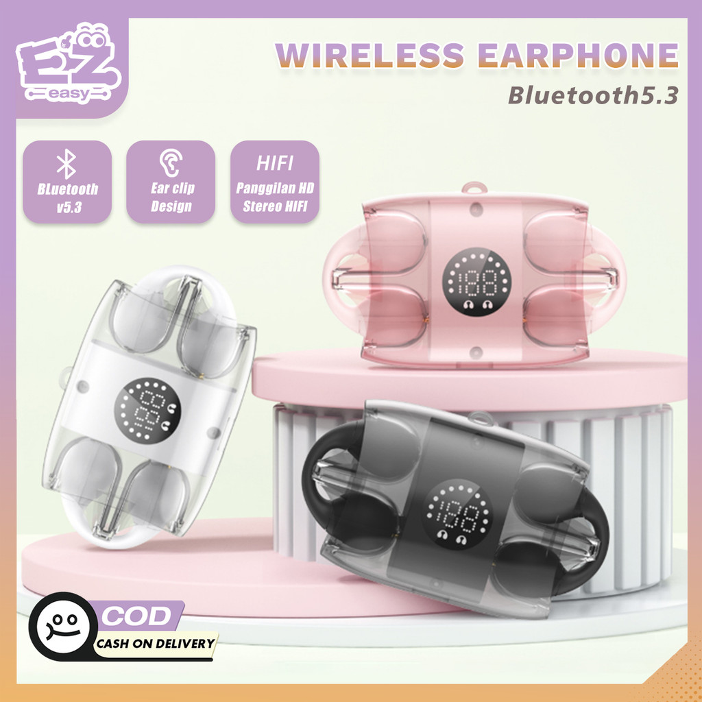 Jual Open Ear Stylish Earbuds | headphone jepit | Fashionable C-Bridge ...