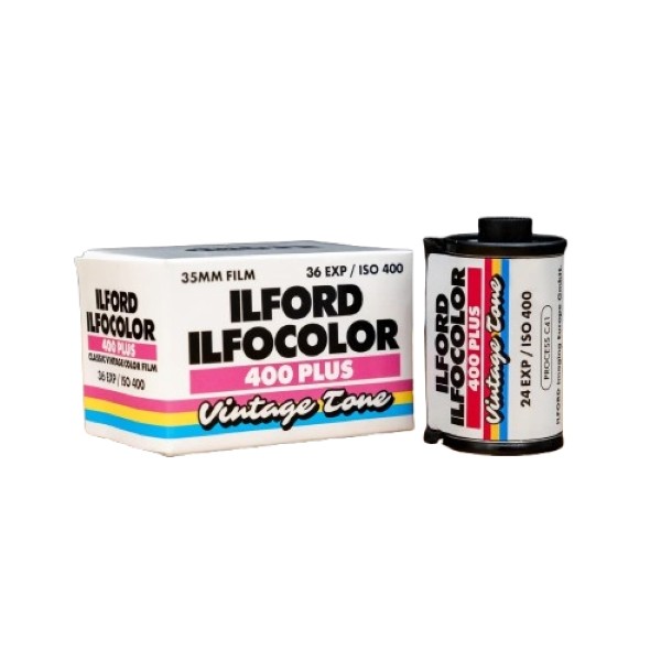 Jual Ilford IlfoColor Vintage Tone 400 Plus Color Negative Film 35mm 36 ...