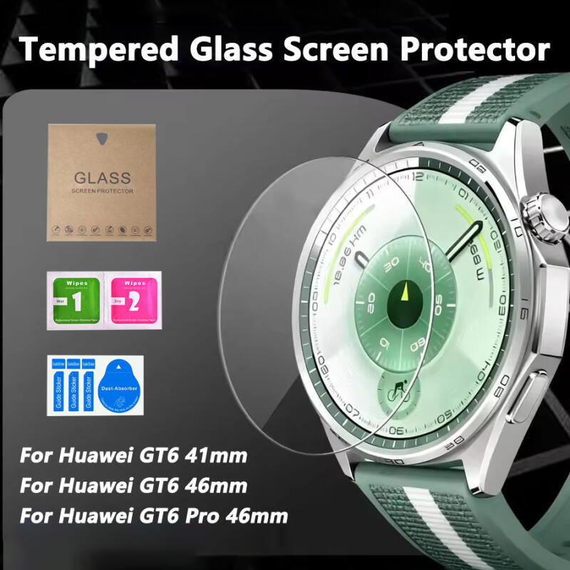 Jual 9H Tempered Glass & HD Hydrogel Film for Huawei Watch GT6 41mm ...