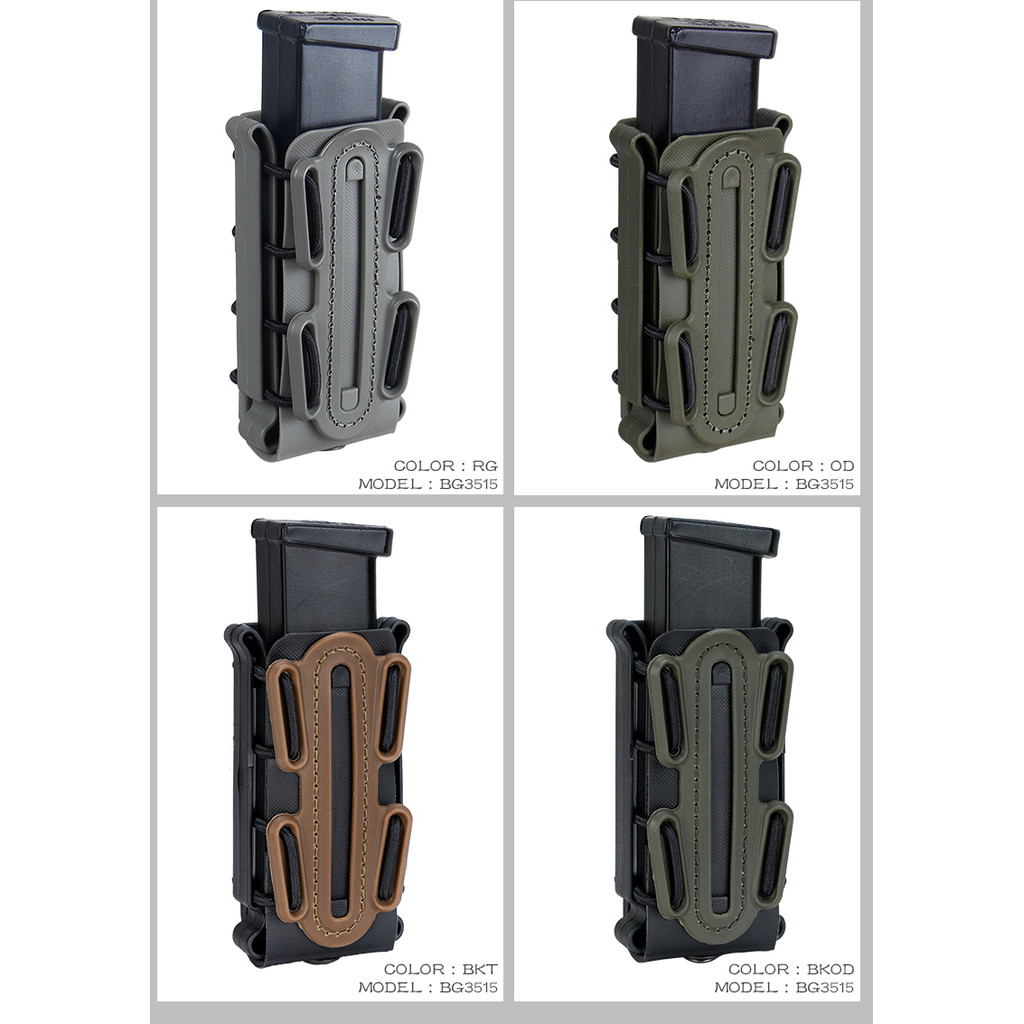 Jual IDOGEAR Magazine Pouches Fastmag Belt Clip plastic molle pouch bag ...