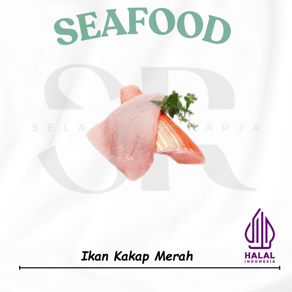 Jual Ikan Kakap Merah Fillet / Red Snapper 500g | Shopee Indonesia