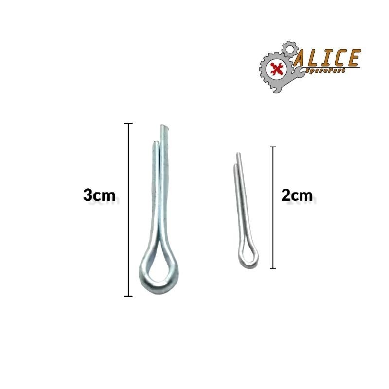 Jual Clip Kancing Pen Penahan Mur Baut Tuas Rem Universal | Shopee ...