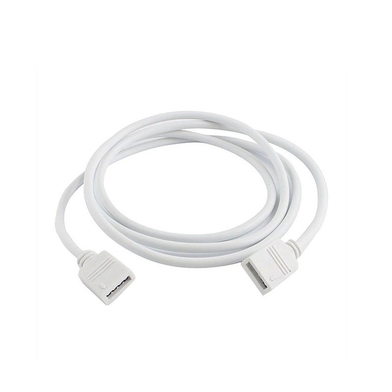 Jual 4 PIN RGB led connector Extension Cable cord Wire+4pin LED ...
