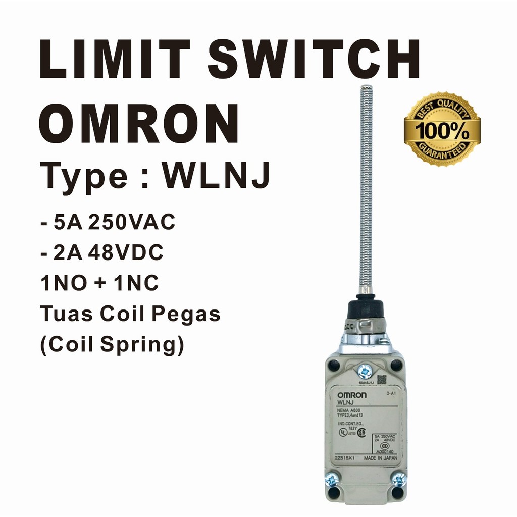 Jual LIMIT SWITCH WLNJ OMRON | Shopee Indonesia