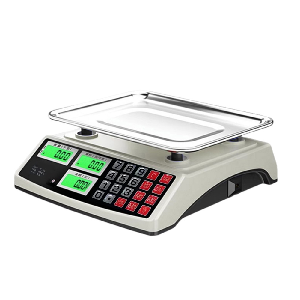 Jual 40kg1g Price Computing Scale Rechargeable Counting Weight Scale ...