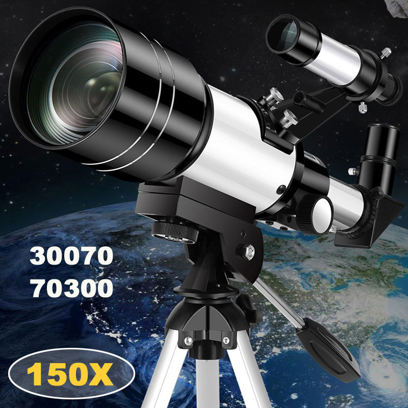 Jual Professional Astronomical Telescope F30070 Monocular 150 Times ...