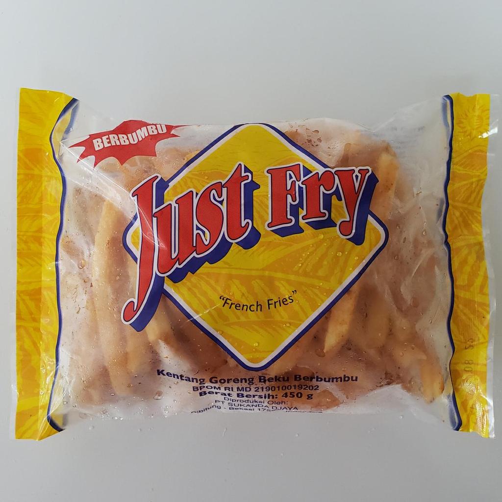 Jual Kentang Just Fry Berbumbu / French Fries Just Fry Seasoned 450 gr ...