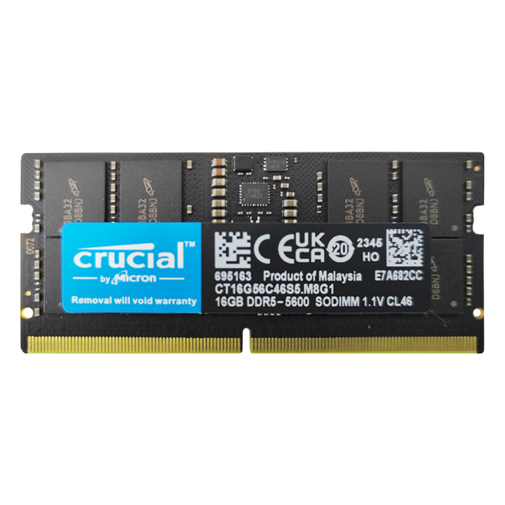 Jual DDR5 Laptop RAM 8GB 16GB 32GB 4800MHz 5600MHz Memory 1.1V CL40 ...