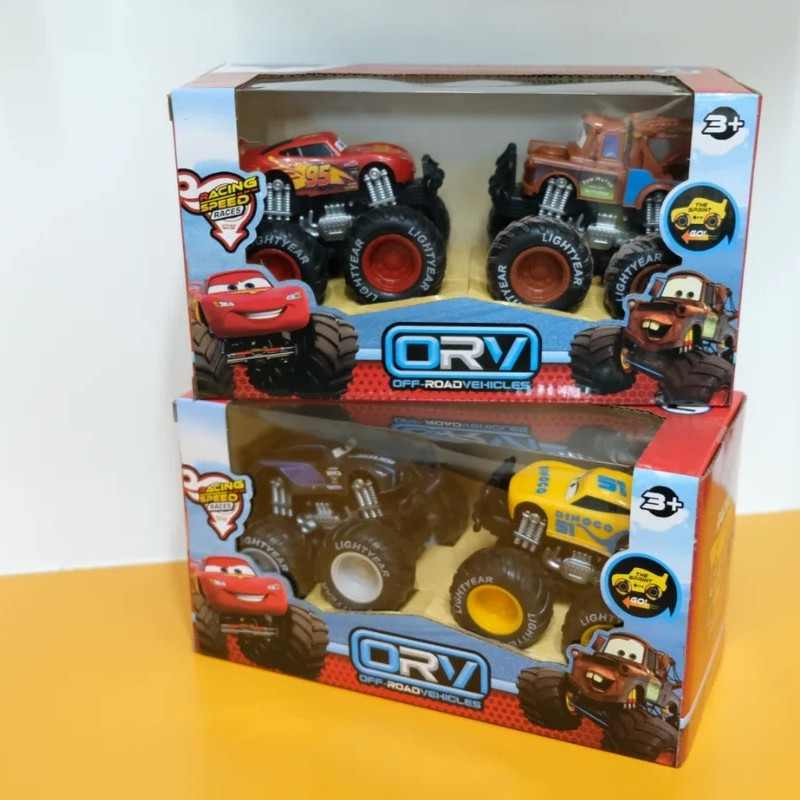 Jual sney Pixar Dual Inertia Off-Road Vehicle Cars Pullback Lightning ...