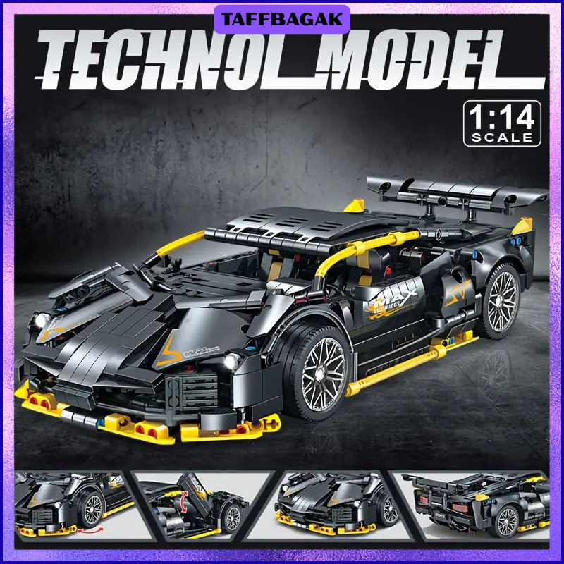 Jual Mainan Mobil Balap Lambo 1:14 Bricks with Remote - DB-0095 ...