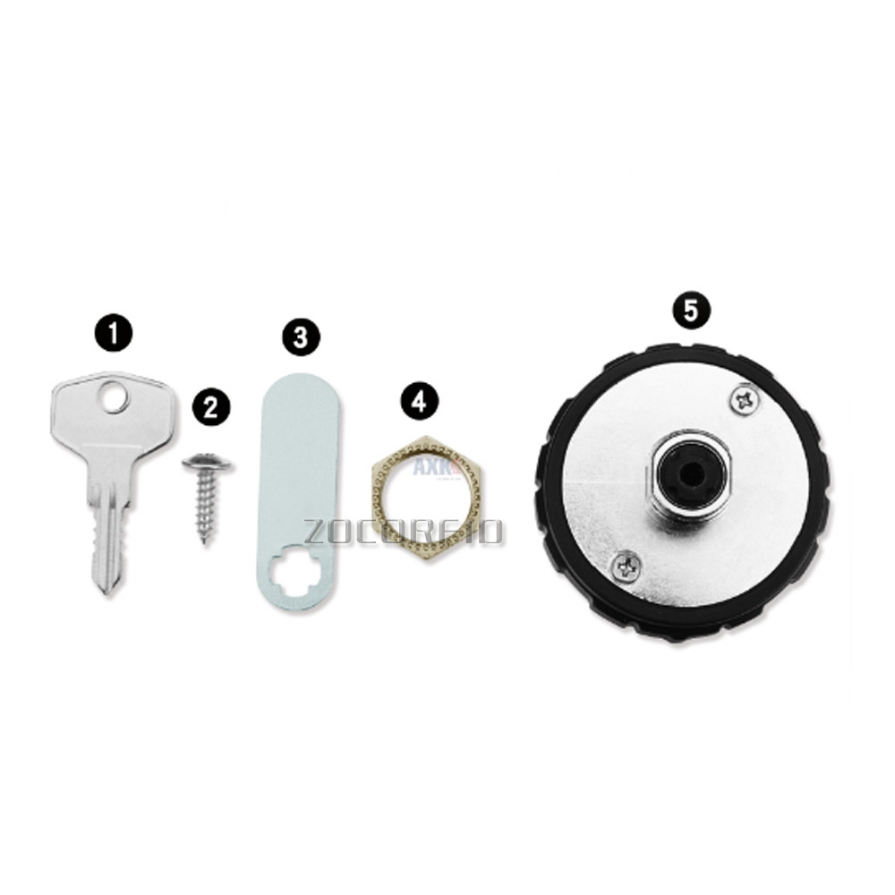 Jual 4 Mechanical git Combination Cam Lock Password Lock Mailbox ...