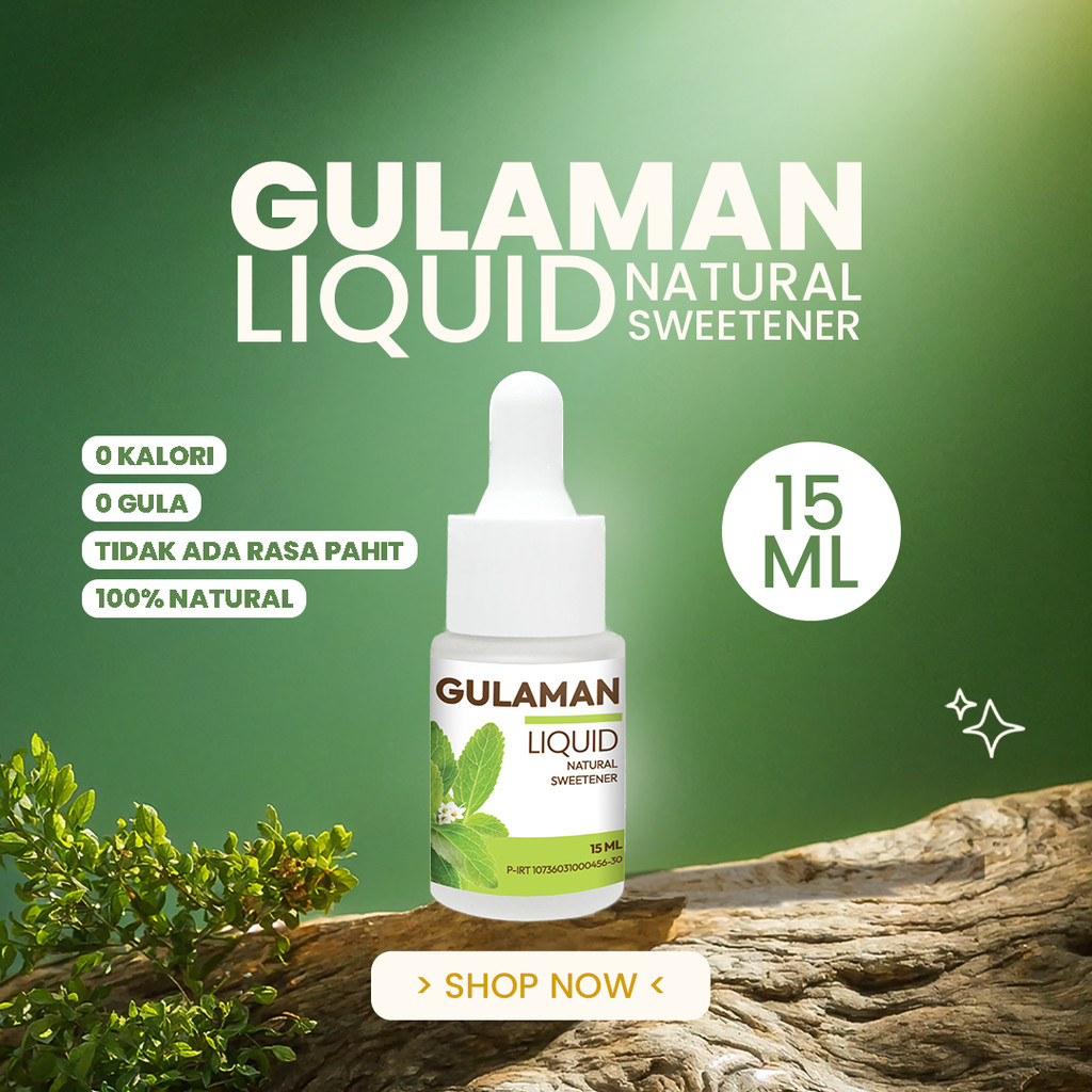 Jual Gulaman Liquid Natural Sweetener Pemanis Stevia Sukralosa Cair ...