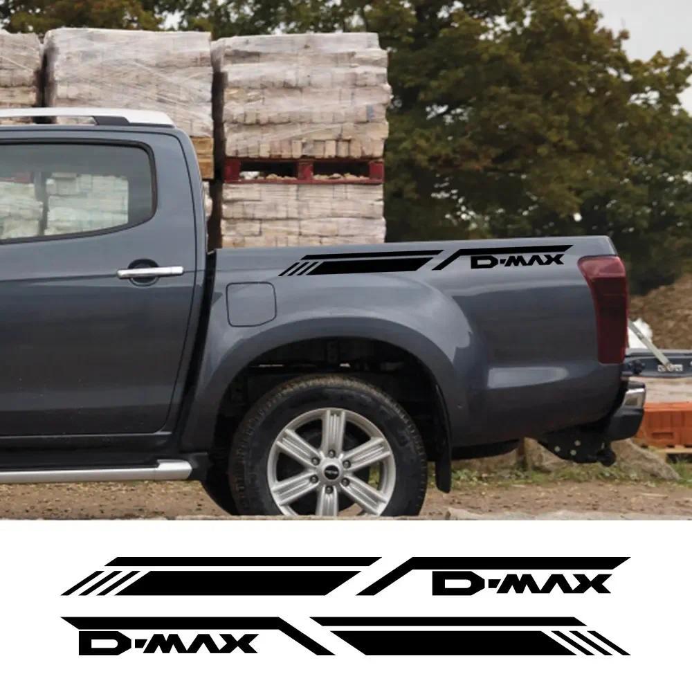 Jual Pickup Rear Trunk Side Decals For Isuzu Dmax D Max Car Stickers ...