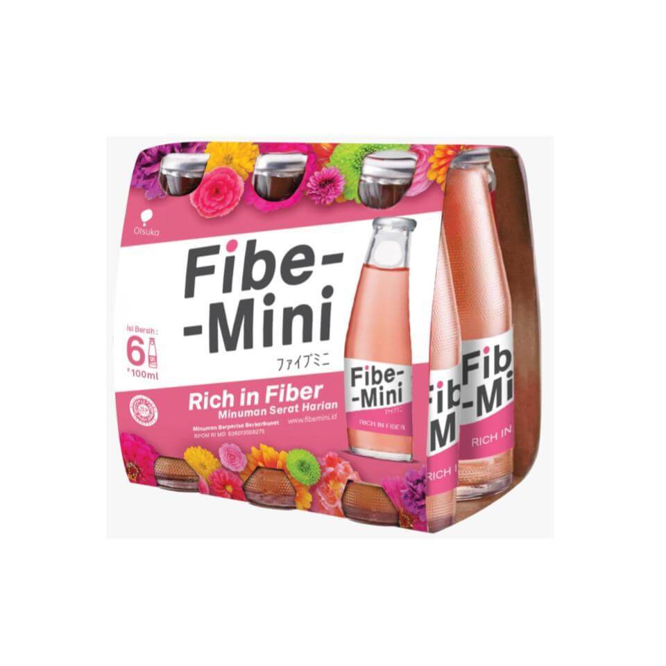 Jual Fibe Mini Minuman Cluster Pack Botol 6 x 100 ml | Shopee Indonesia