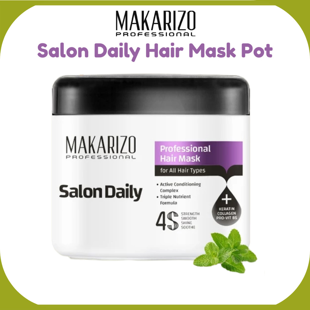 Jual Makarizo Professional Salon Daily Hair Mask 500ml And 250ml/Masker ...