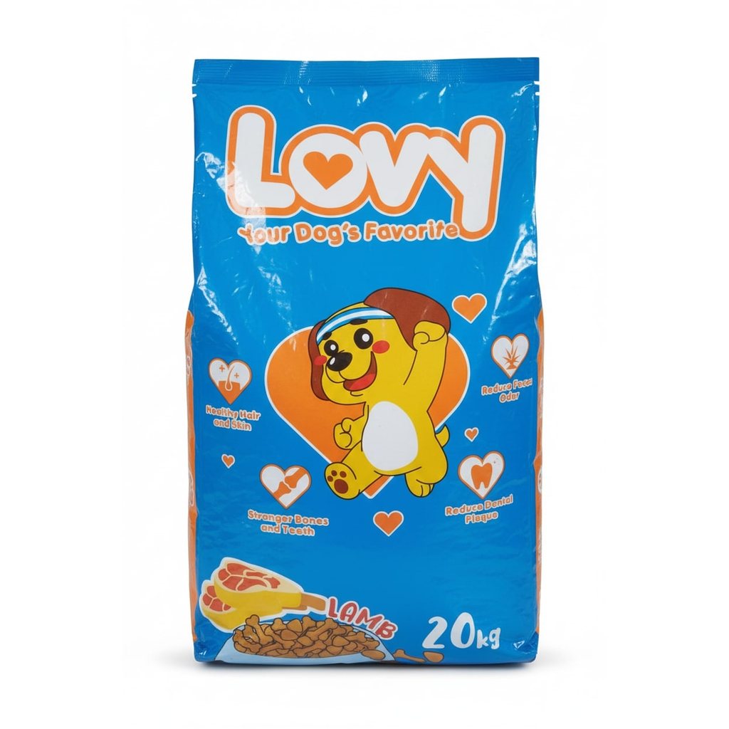 Jual LOVY DOG 1 ZAK 20KG | Shopee Indonesia