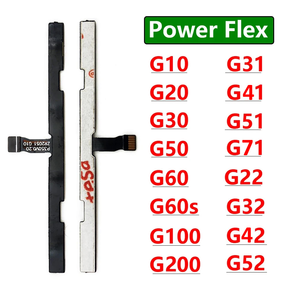 Jual Power on off Volume Key Button Flex Cable For Motorola Moto G10 ...