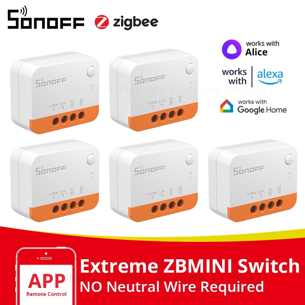 Jual Itead SONOFF ZBMINI-L2 Zigbee Y Smart Swit Module No Neutral Wire ...