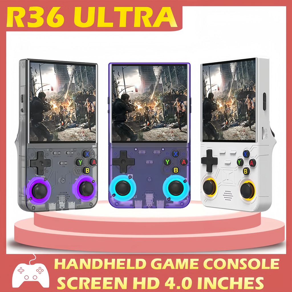 Jual R36 Ultra Handheld Game Player WIFI 4 In IPS Screen Open Source ...